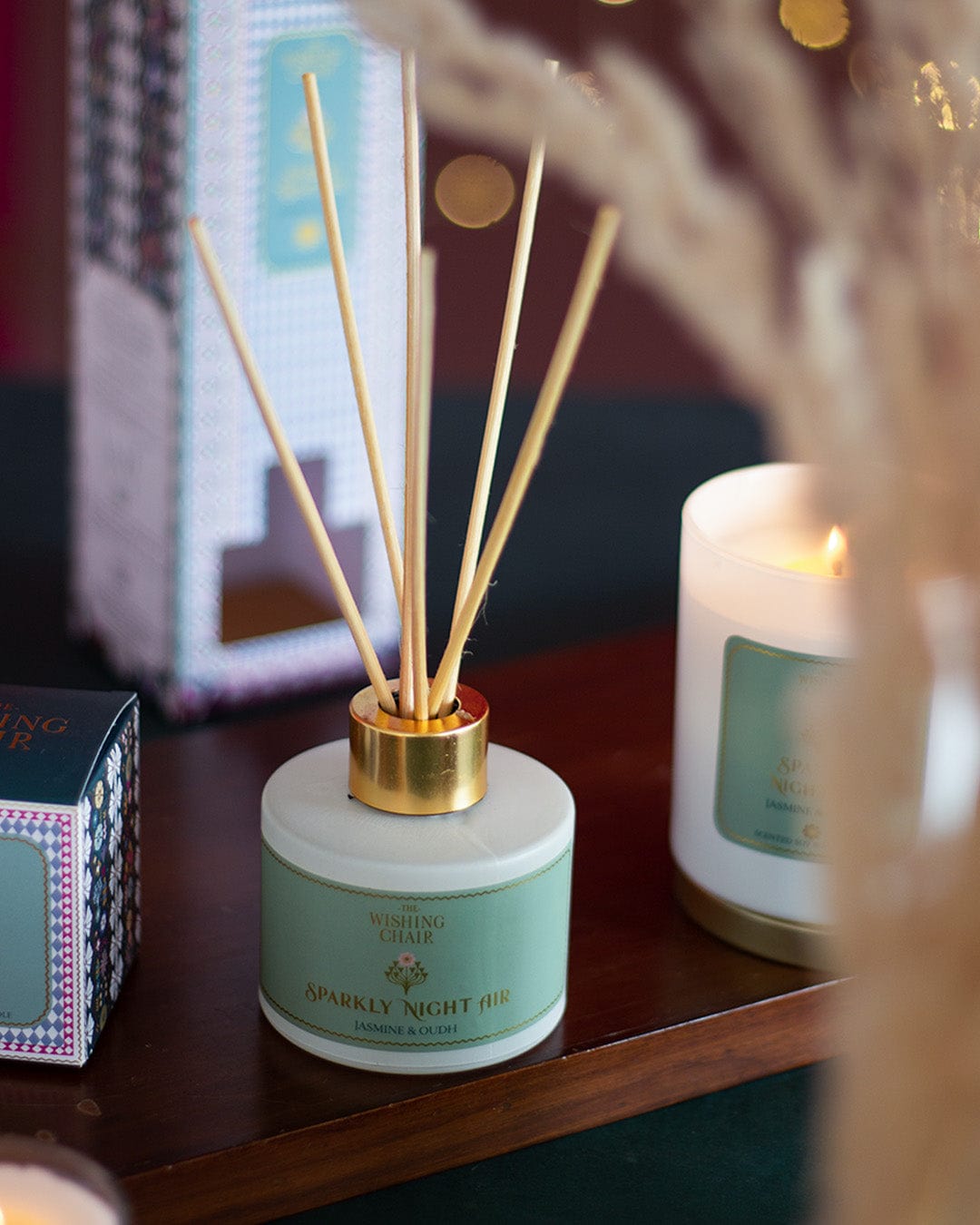 Buy Sparkly Night Air Reed Diffuser Online in India | The Wishing Chair