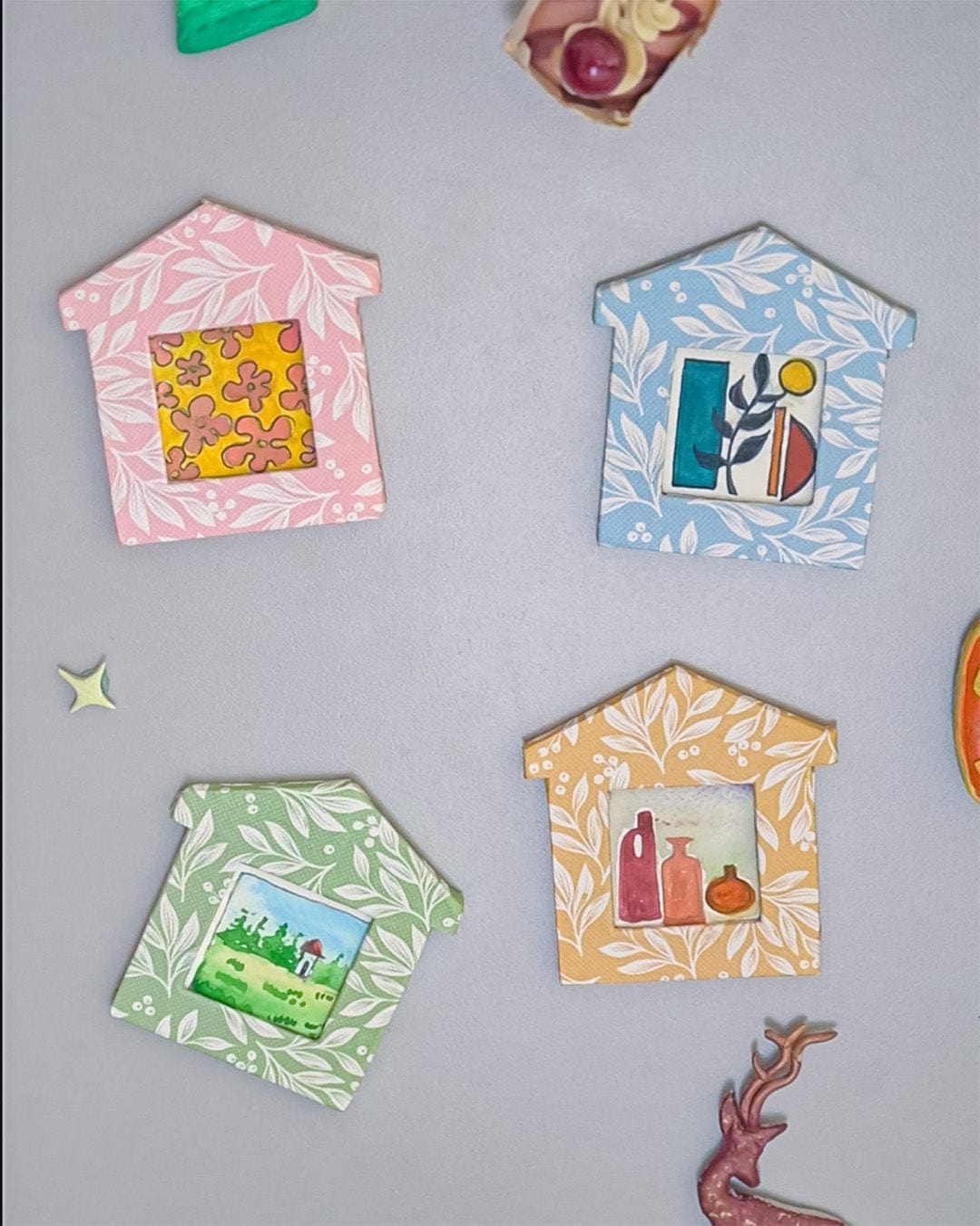 Buy Memory Shack Fridge Magnets - Set of 4 Online | Wishing Chair