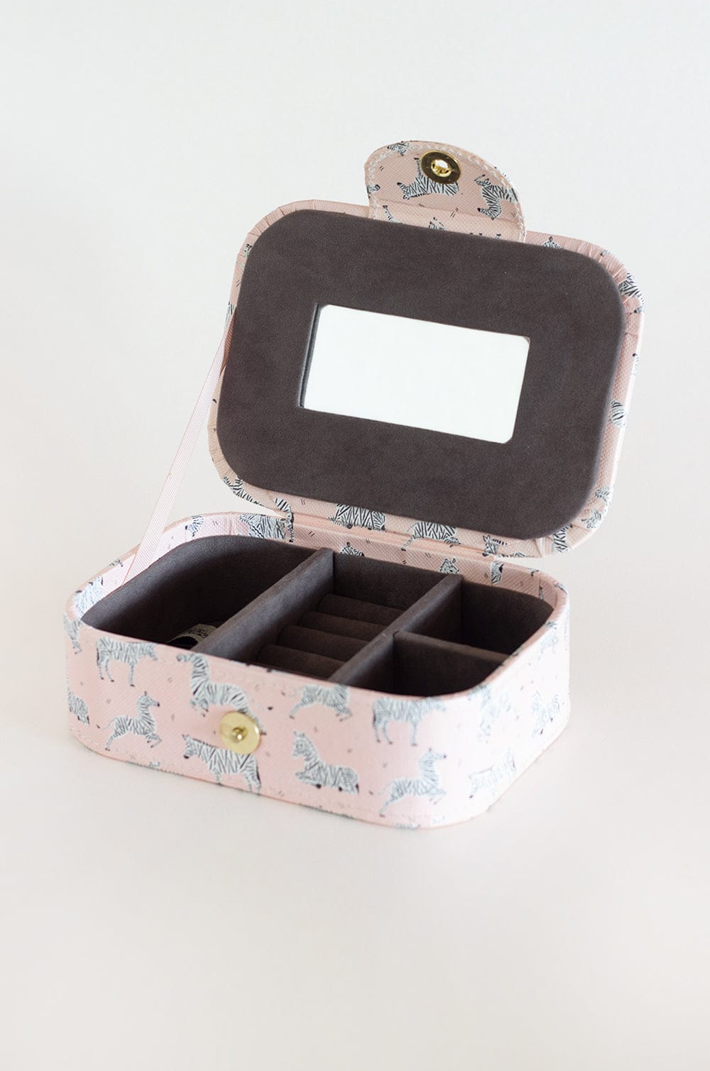 Buy Pearlised Paper Leather Jewellery Box Large- Pink Safari Online ...