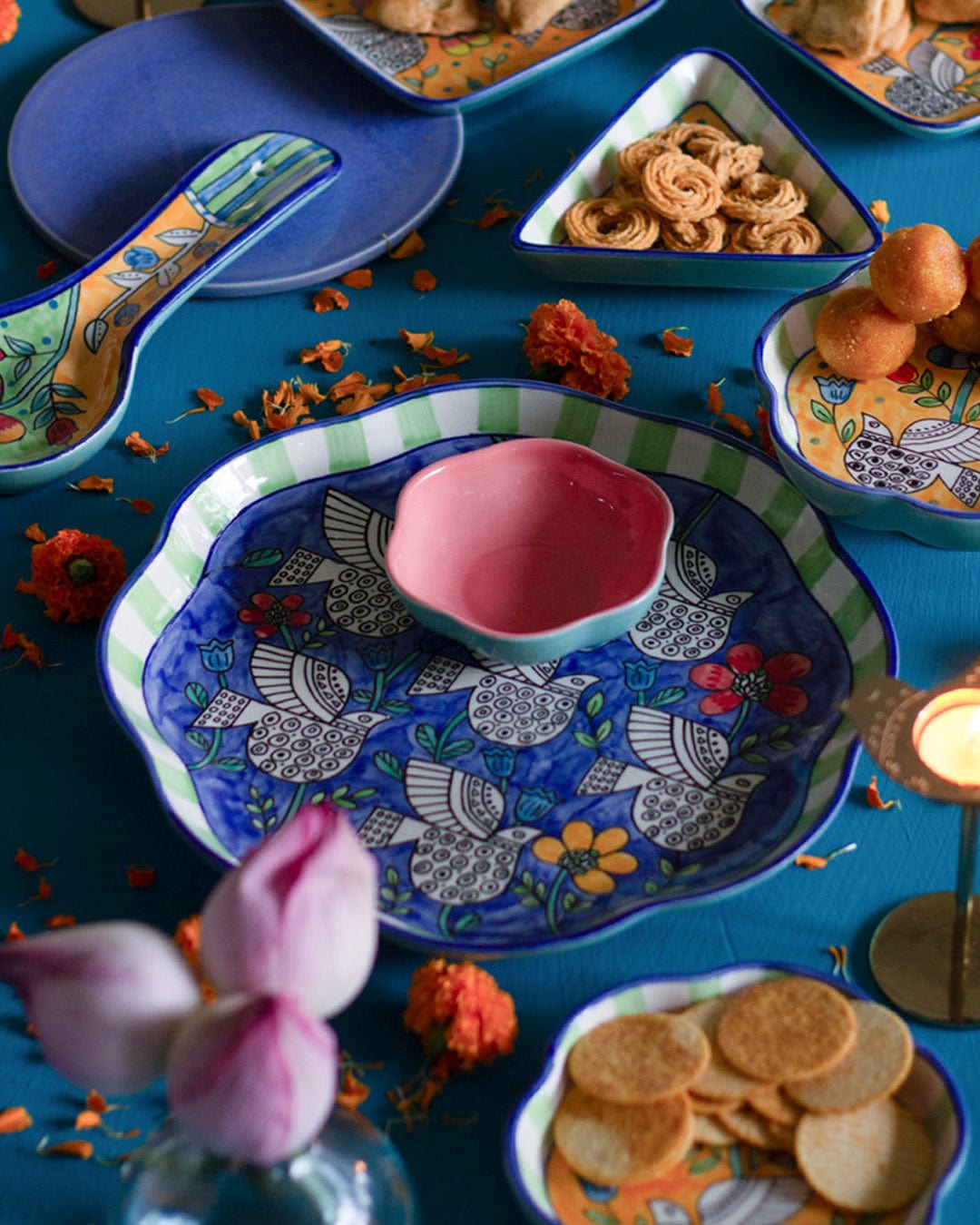 Buy Perch - Ceramic Chip & Dip Platter with Bowl Online | Wishing Chair